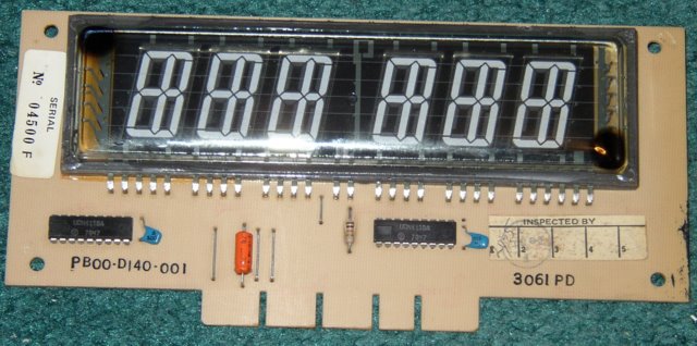Gottlieb Display Information
